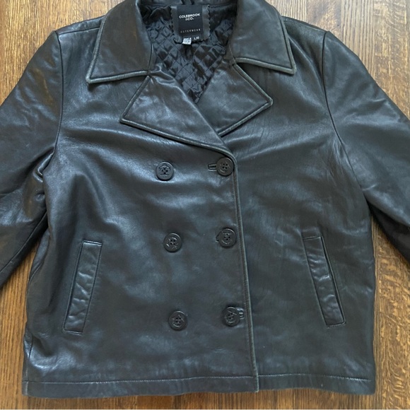 Colebrook | Jackets & Coats | Colebrook Co Vintage 0 Leather Black ...